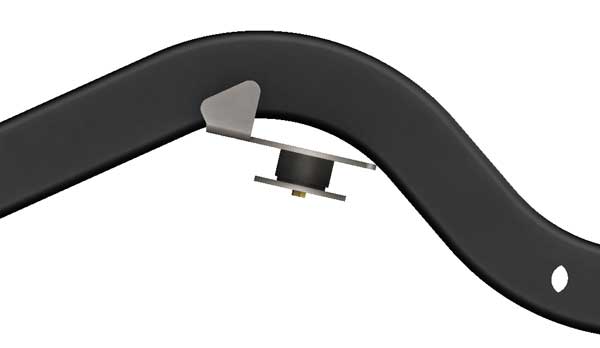 JDOffroad - Jeep TJ Rear Frame Coil Spring Brackets