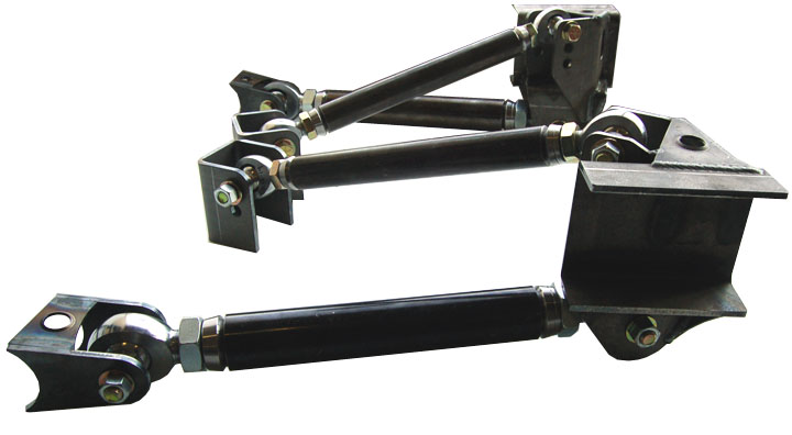 JDOffroad - 4 Link Rear Suspension Kit with Chromoly Rod Ends